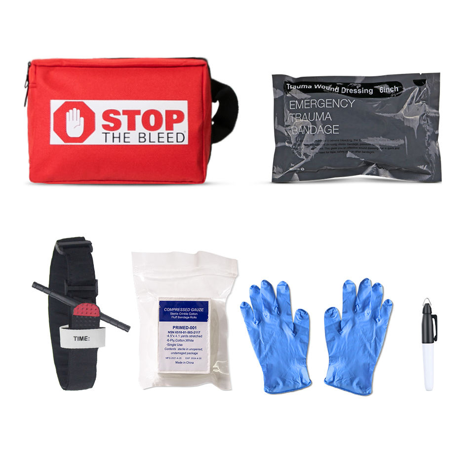 Emergency Bleeding Control Kits for Training School - RSF-046