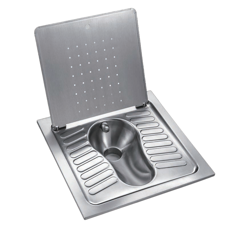 Stainless Steel Squatting Pan Toilet - Modern & Durable