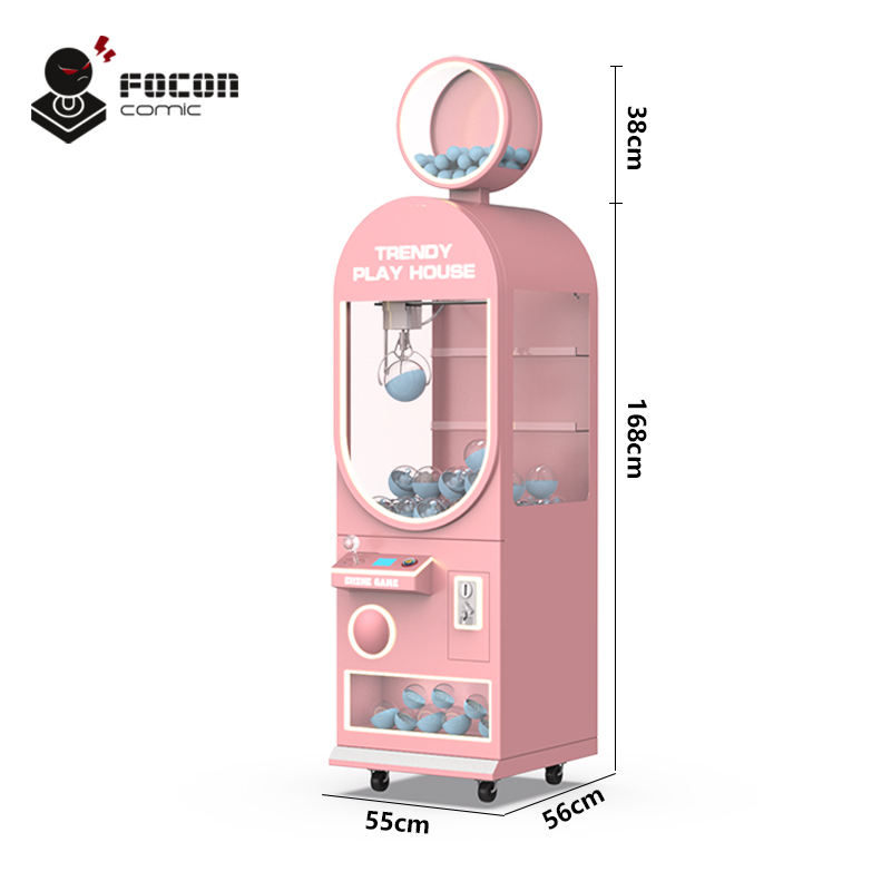 Custom Iron Japanese Coin-Operated Gachapon Machine Mini Twist Egg Kids ...