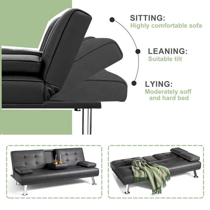 Sales Low Prices Lazy Multifunctional Pull Out Futon Convertible ...