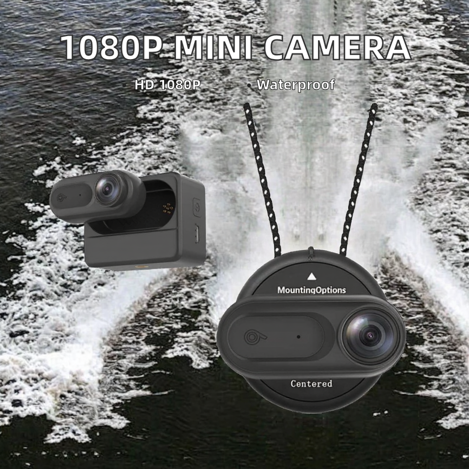 1080P Waterproof Mini Body Camera for Pets Travel Work & Water Sports ...