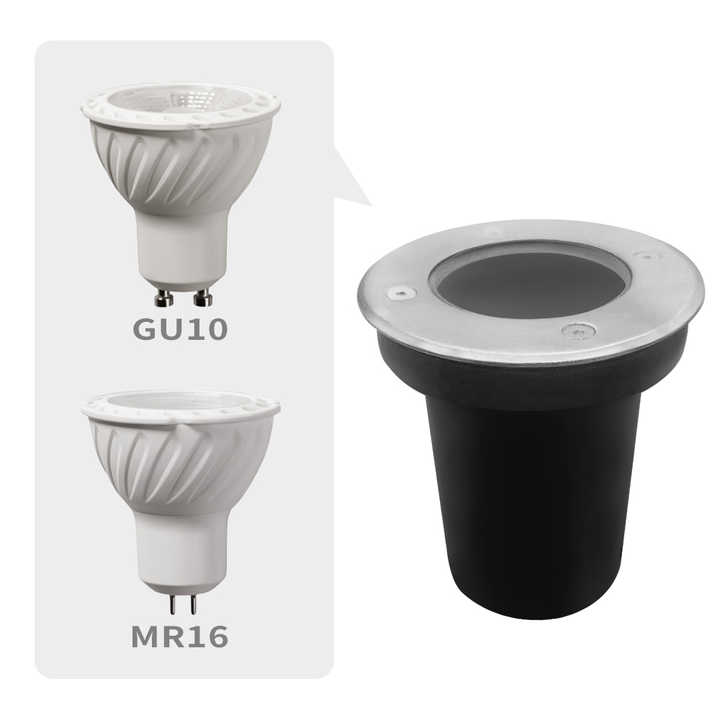 Square Inground Lights IP65 - LED Waterproof RGB Lights
