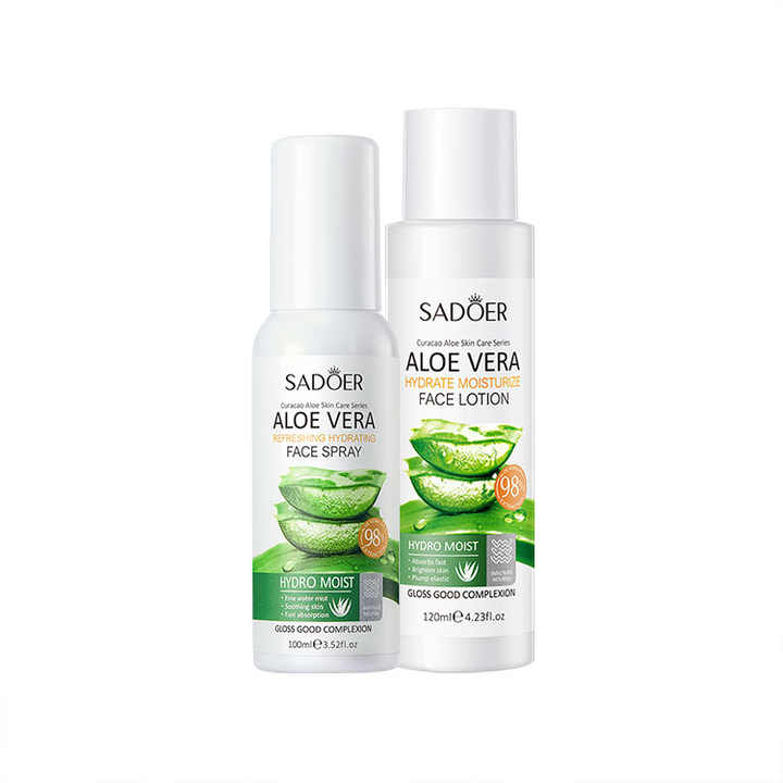 SADOER Face Toner Mist Spray - Deeply Moisturizing Aloe Vera
