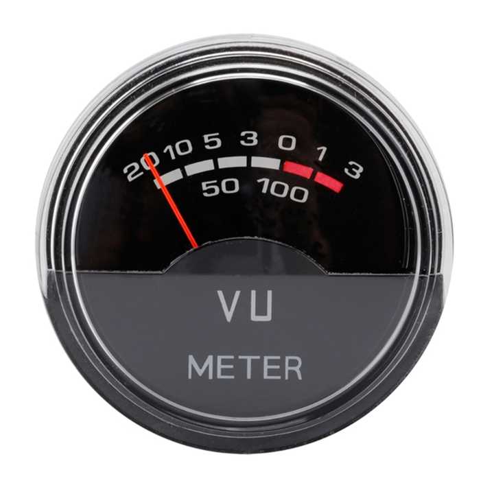 Small Round Analog Dial Panel Meter for Voltage for Home and Office Use ...