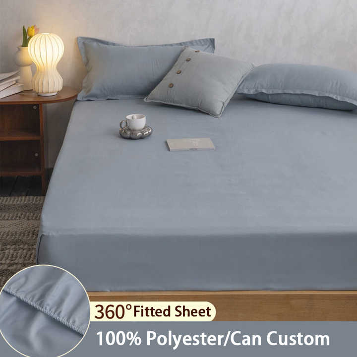 Wholesale Polyester Fiber Fitted Sheets - Dustproof & Washable