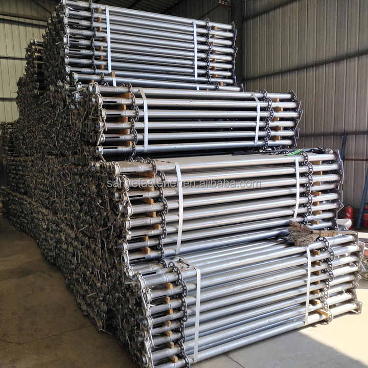 Galvanized Steel Prop Shuttering Jacks for Building Construction