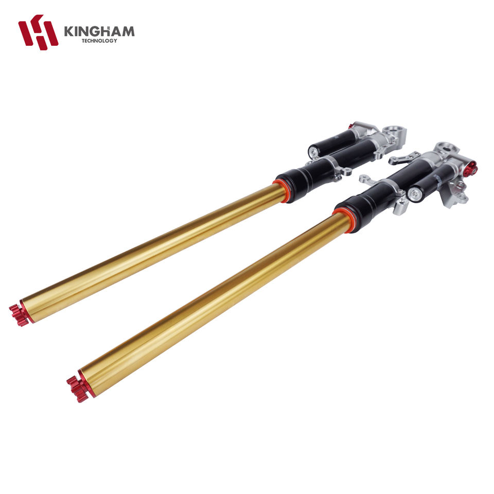 KINGHAM XMAX Adjustable Front Fork Gold Rod High Performance Motorcycle ...