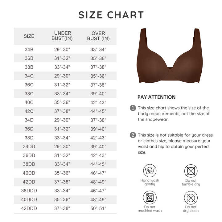 Hexin Wholesale Plus Size Bra Seamless Women Bra Underwire Deep V-Neck ...