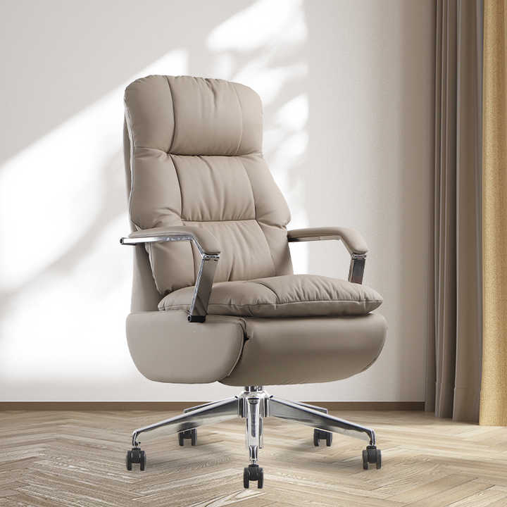 Luxury Modern Reclining Lunch Break Chair Leather Executive Manager ...