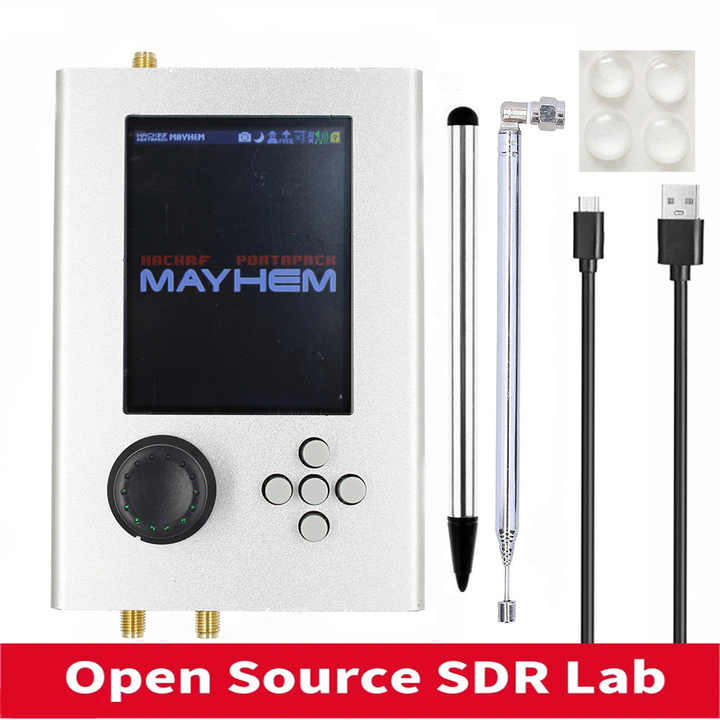 Mayhem Upgrade 3.2 Inch Touch Screen HackRF One V1.7.3 Portapack H2 ...