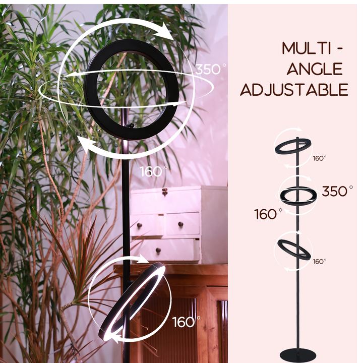 G-Shine HaloStack Adjustable Grow Light Indoor Plants Easy Installation ...