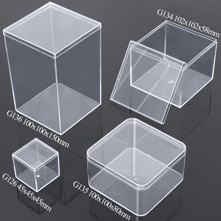 SUNSHING Acrylic Box with Lid - Perfect for Wedding Gifts