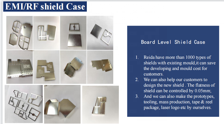 Reida Factory OEM Sheet Metal Stamping RF EMI Shield Can| Alibaba.com