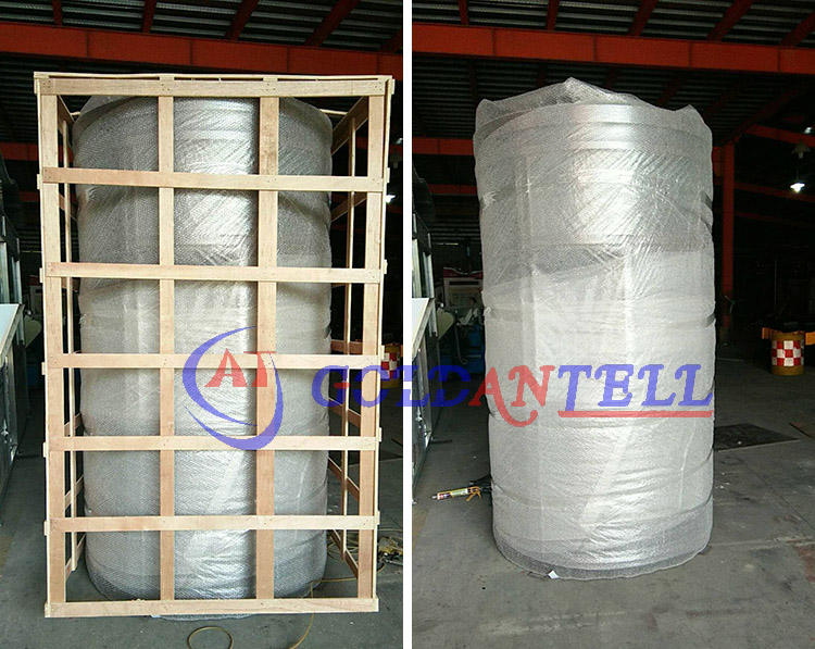 Modern Round Design Steel Structure Prefab Booth for Carport and Hotel ...