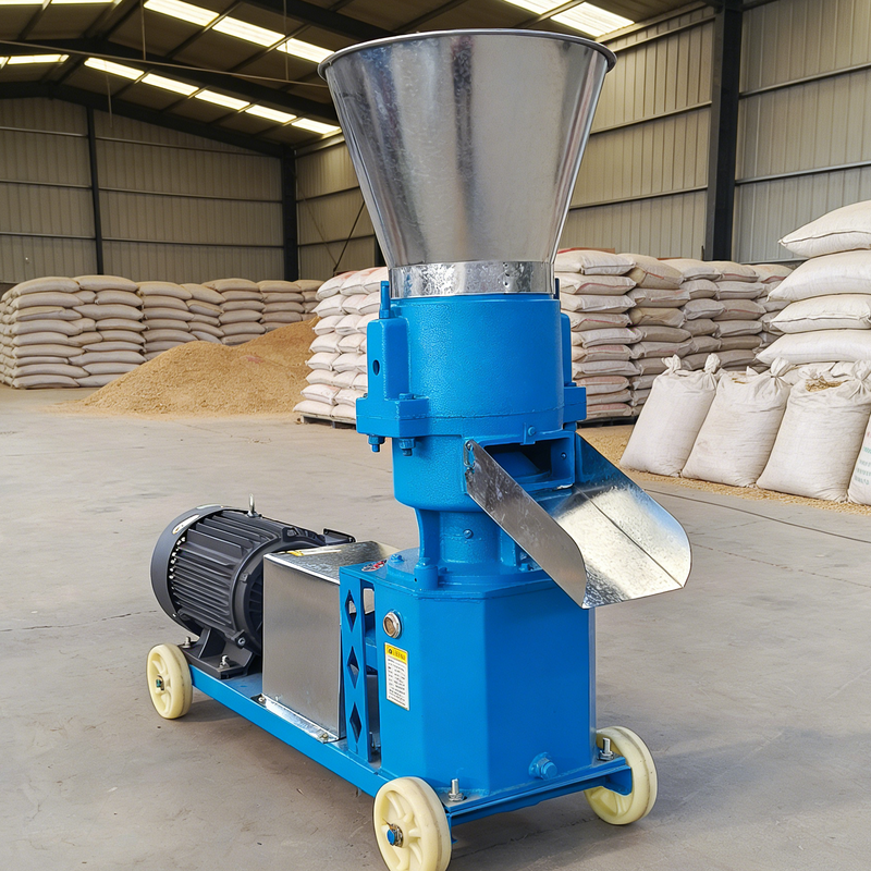 Powerful Low Consumption Pelletizer Machine Feed Granulator Chicken ...