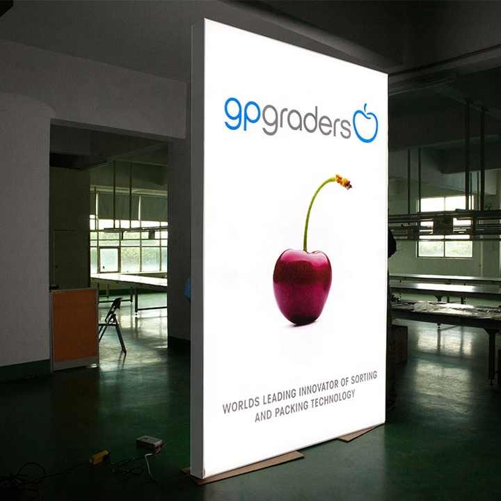 Vertical Double-Sided Light Box Maker - Eye-Catching Signage