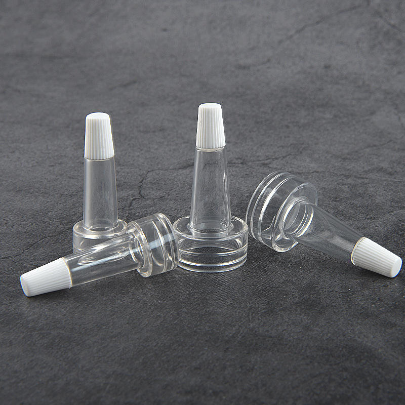 Wholesale 20mm clear Capping Horn Head Dropper Cap Pvc Horn Head Cap ...
