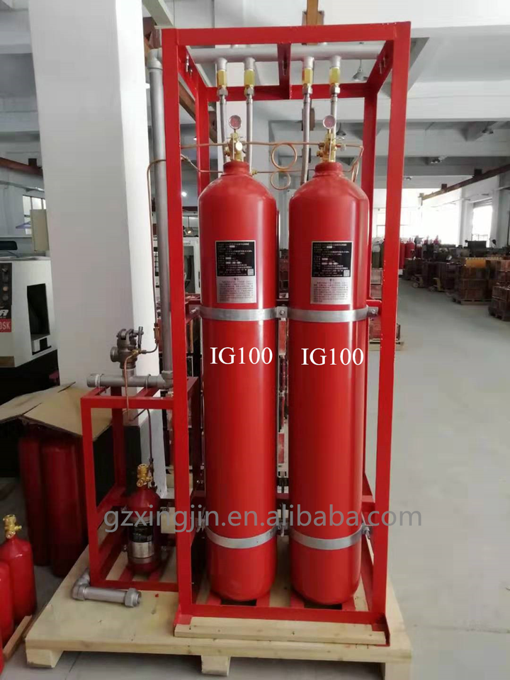 Inergen 80L IG541 Inert Gas Fire Suppression System for Effective Fire ...
