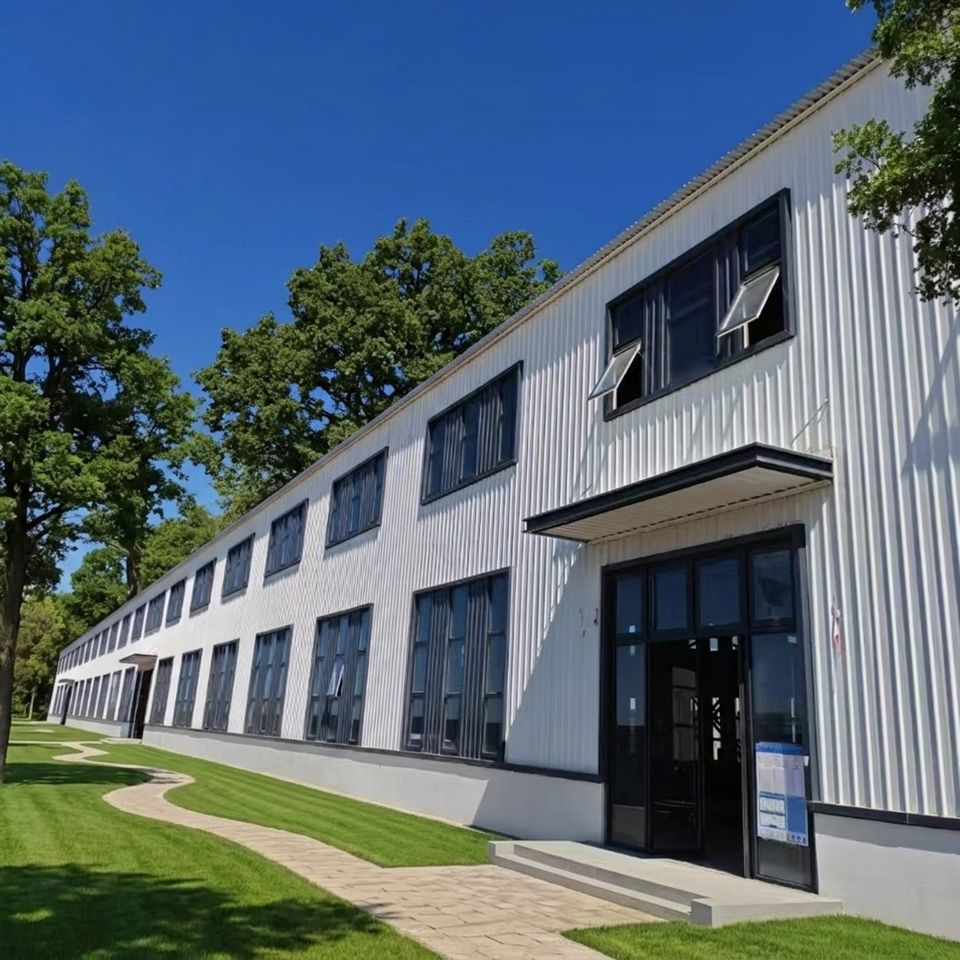 Standardized Prefabricated Portal Frame Steel Structure Workshop for ...