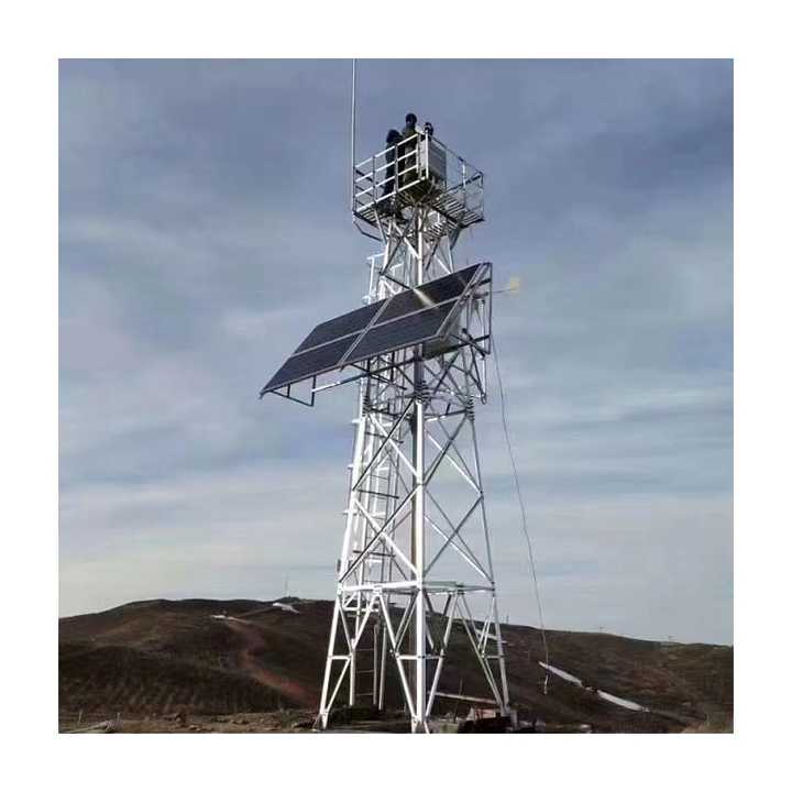 High Quality Self-supporting Galvanized Steel Observation Tower Quality ...