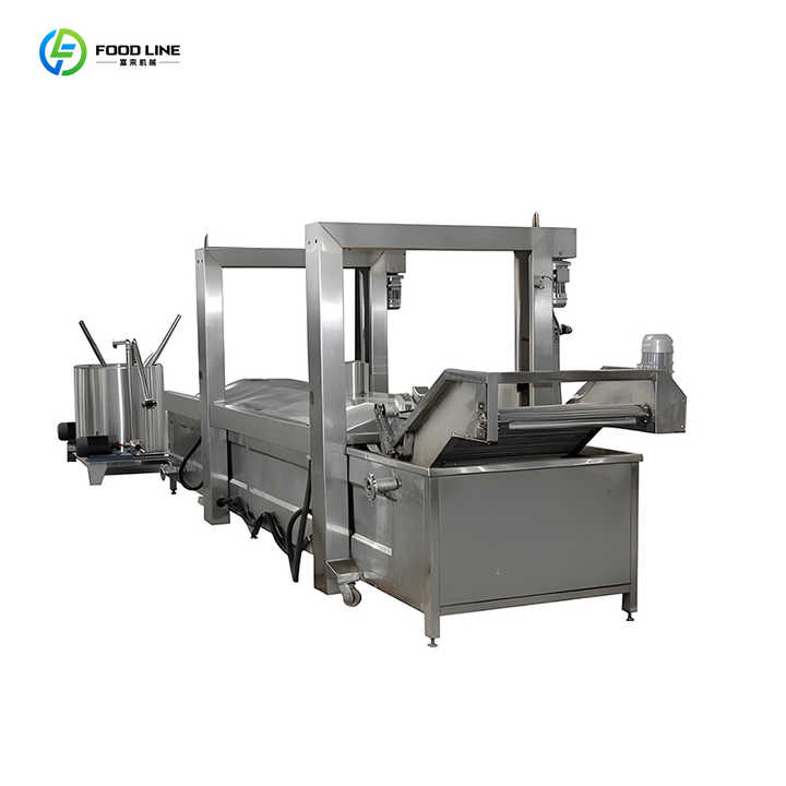 Fried Potato Chips Production Line Industrial Fry Product Line Machine ...