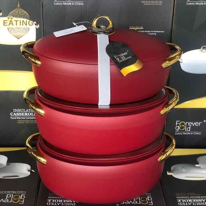 2025 Luxury Gift - 3pcs Set Thermal Hot Pots Food Containers