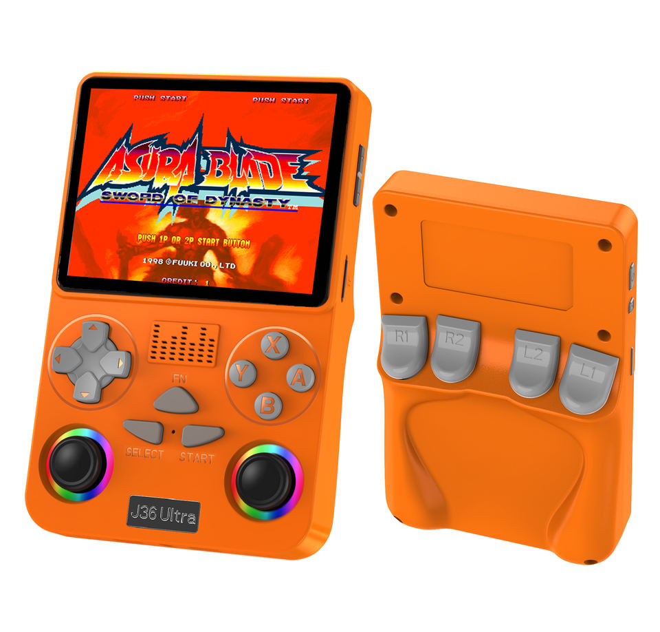J36 Ultra Handheld Game Console - 3.5 Inch IPS Screen, Retro Portable ...