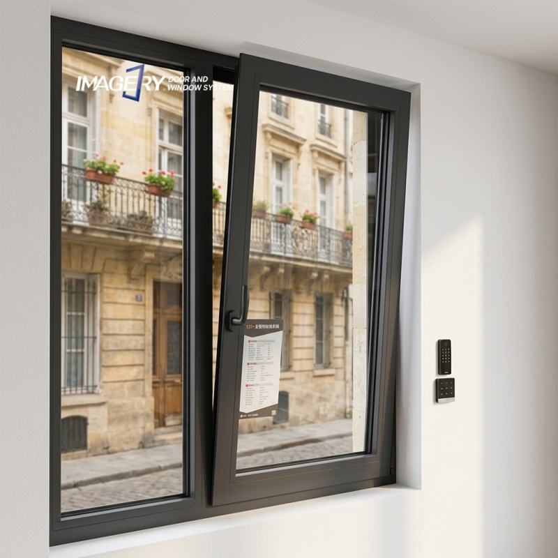 Modern Automatic Intelligent Aluminum Casement Tilt and Turn Open ...