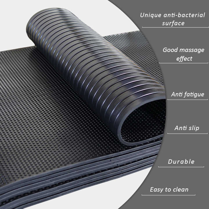 Heavy Duty Rubber Cow Mats 25mm 30mm Dairy Farm Rubber Flooring Sheets ...