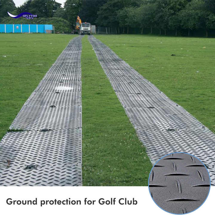 Turf Mat Golf for Stadium Golf with Earthing Mat Grounding HDPE Plastic ...