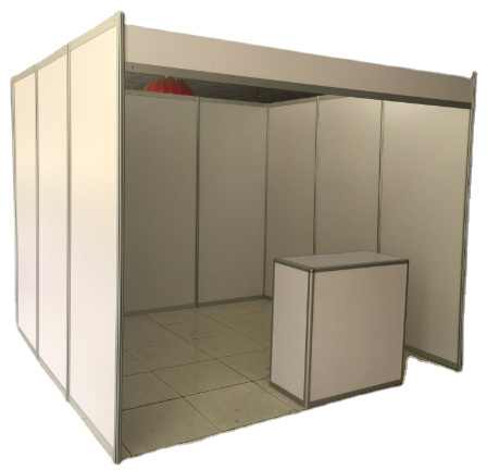 Aluminum 3x3m Modular Standard System Exhibition Stand - Buy Aluminum ...