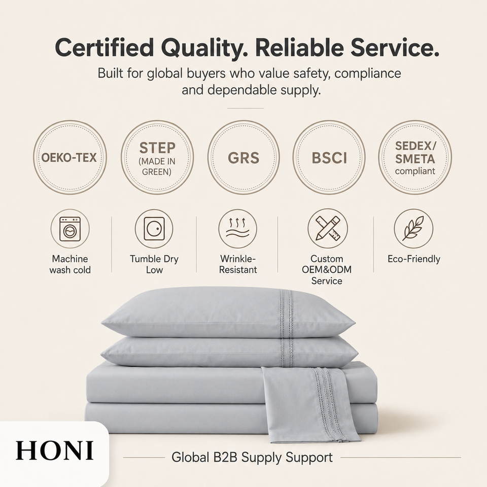 HONI Professional Manufacturers Classic Style Double Bed Eco-Friendly ...
