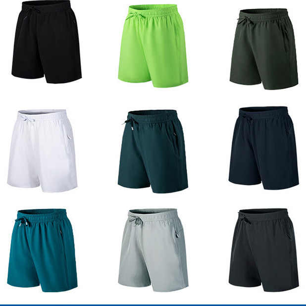 Gym Shorts Polyester Quick Dry Outdoor Bermuda Workout Shorts Running ...