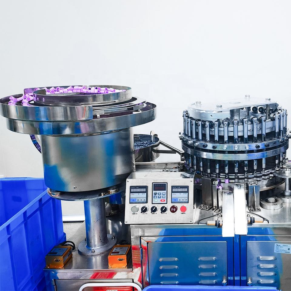 400kg Vacuum Blood Collection Tubes High Capacity Automatic Rubber ...