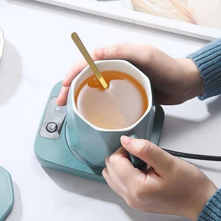 USB Electric Heater Cup Mug Warmer Coffee Mug Warmer Heater Warm Mat ...