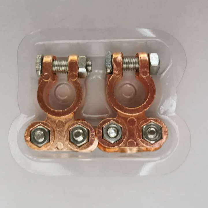 Auto Battery Terminal Clamps - Reliable Copper Plated Aluminum Connectors