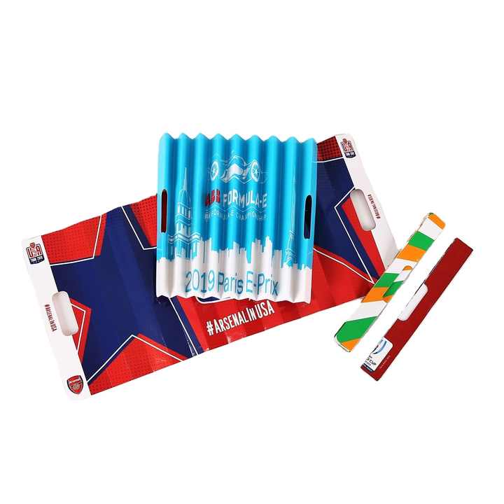 Custom Printing Cardboard Paper Clapper Banner for Sports