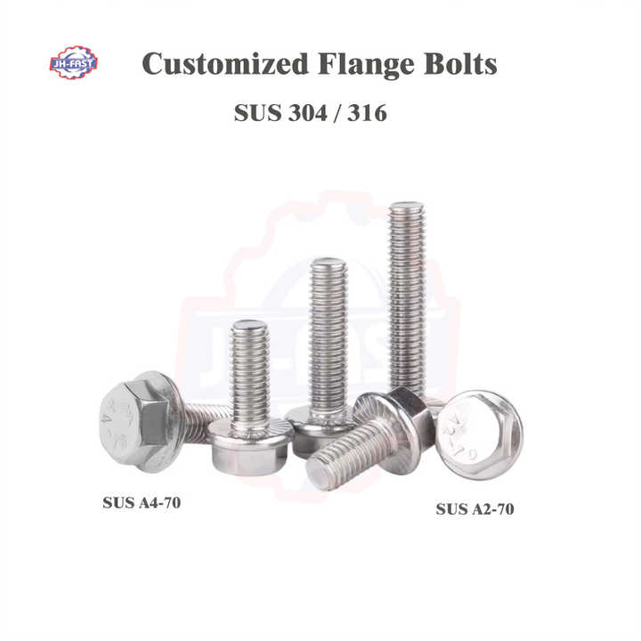 Din 6921 12mm X 1.75 X 40mm Hex Flange Bolt Zinc Plated M10*1.25 1/4 5/ ...