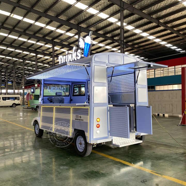 15ft Food Kiosk Outdoor Concession Trailer - Mobile Food Truck