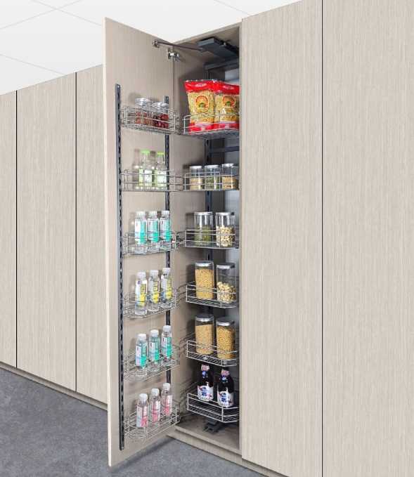 Kitchen Pull Out Basket Kitchen Storage Accessories Pull Out Drawer ...