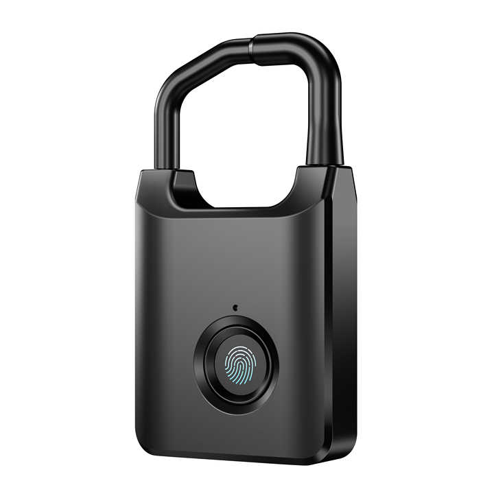 Smart Fingerprint Padlock with Key - Secure & Convenient