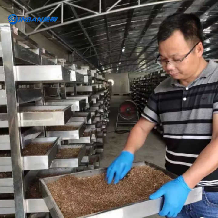JNBAN Black Soldier Fly Larvae Farming Equipment - 5-1000 Tons/day