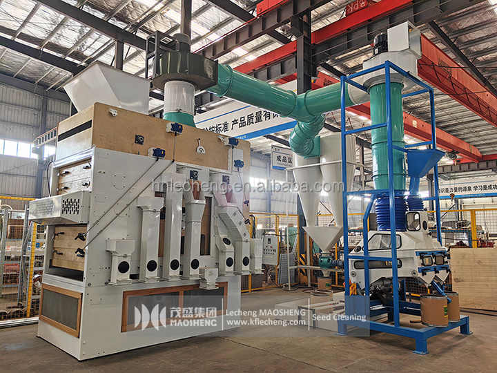 Air Screen Cleaner Machine to Remove Dust/Chaff for Seed Grain Wheat ...