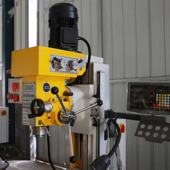 ZX50C Mini Milling Machine Multi-Functional 220V Drilling Milling Light ...