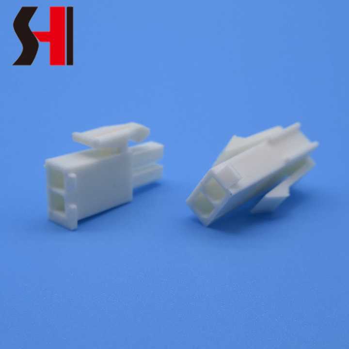 ROHS FL 4.14MM Pitch 2P Pins JST SH41401 Waterproof Copper Nylon ...