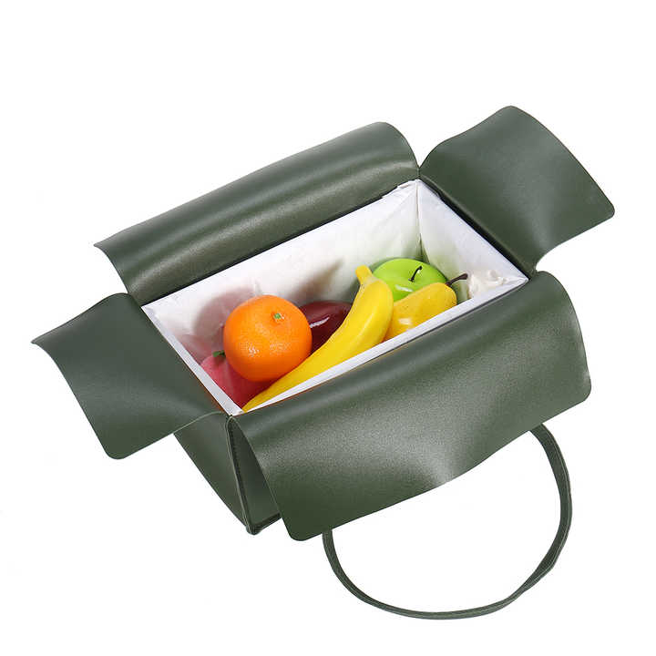 Luxury Wooden Leather Moon Cake Mooncake Basket Packaging Gift Box ...