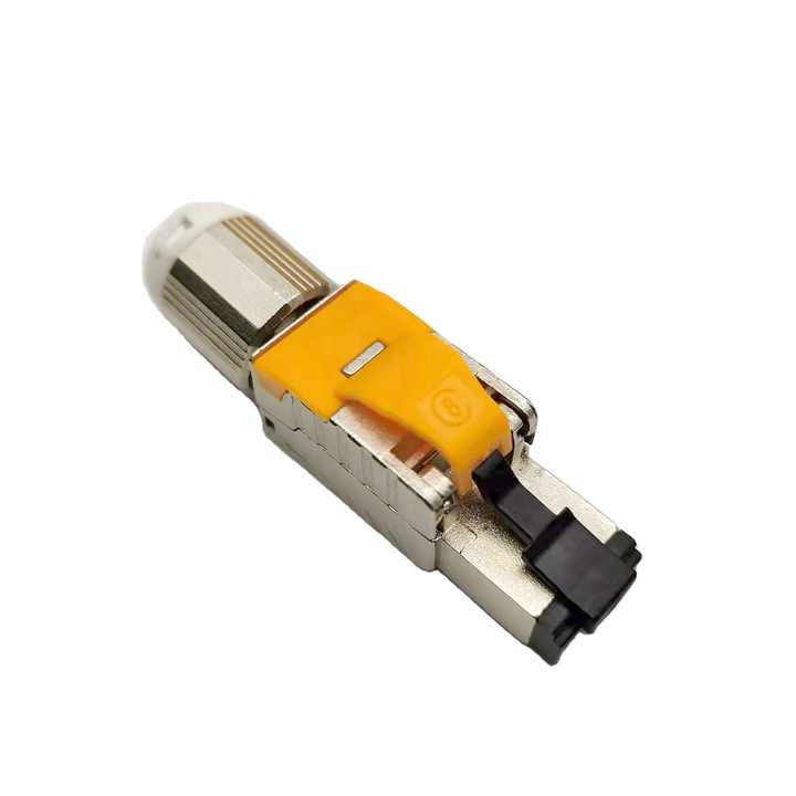 Industrial Grade Cat8 Toolless Field Termination Plug Shielded RJ45 ...