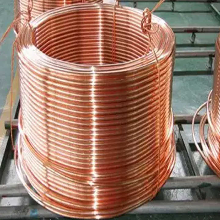 High Quality Refrigeration Copper Tube 1/4" 3/8" 1/2" for Air Conditioners Copper Pipe Pancake ...