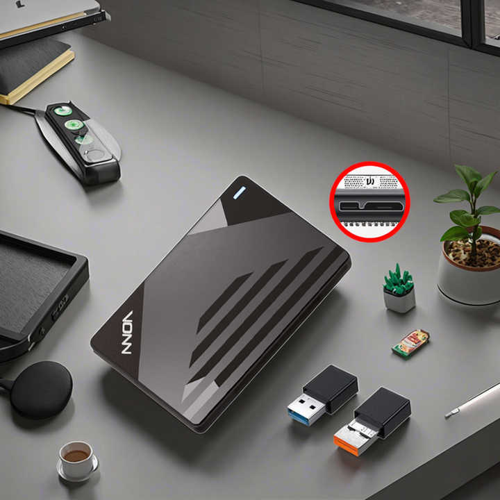 USB3.0 Hard Disk Enclosure New 2.5inch SATA Portable Plastic Case for ...