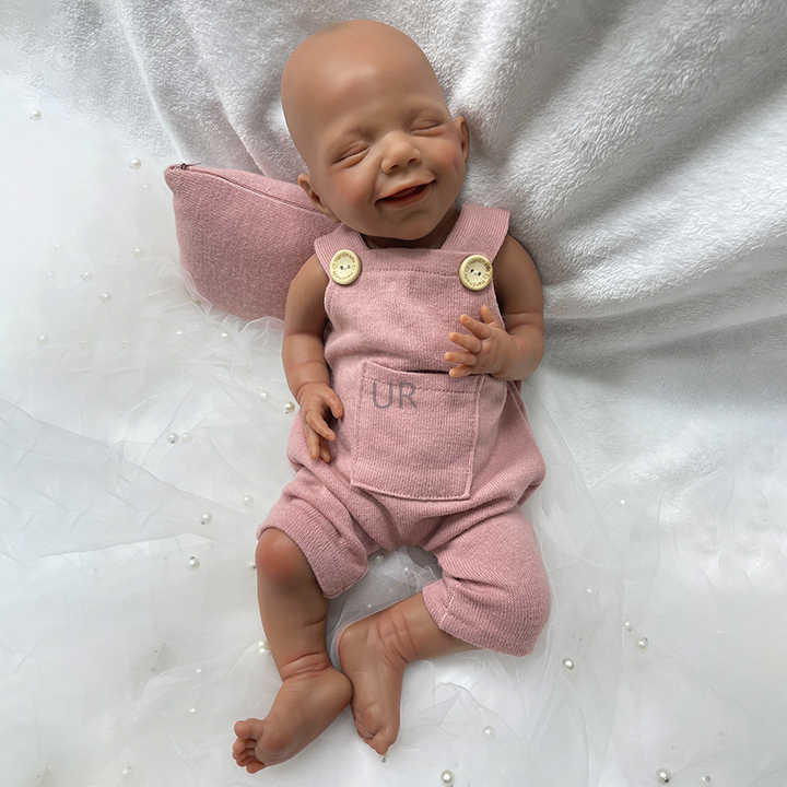 17" Silicone Rebirth Baby Doll - Soft & Realistic Gift